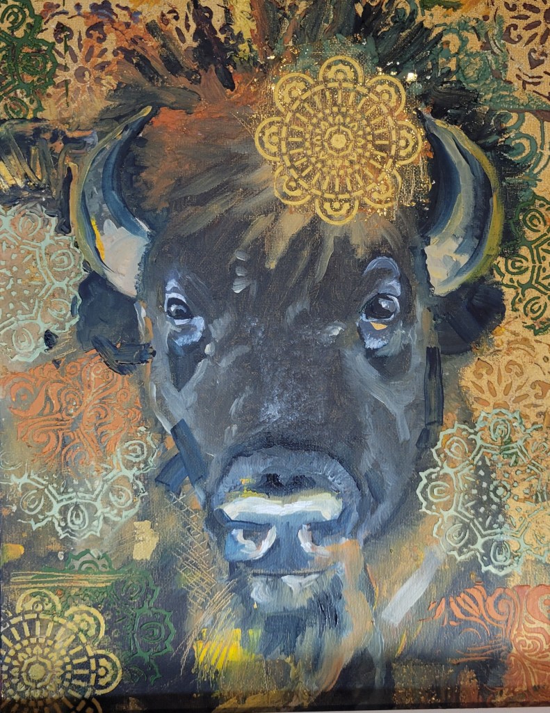 Embellished Species Paintings: Abstract Realist Animal Art