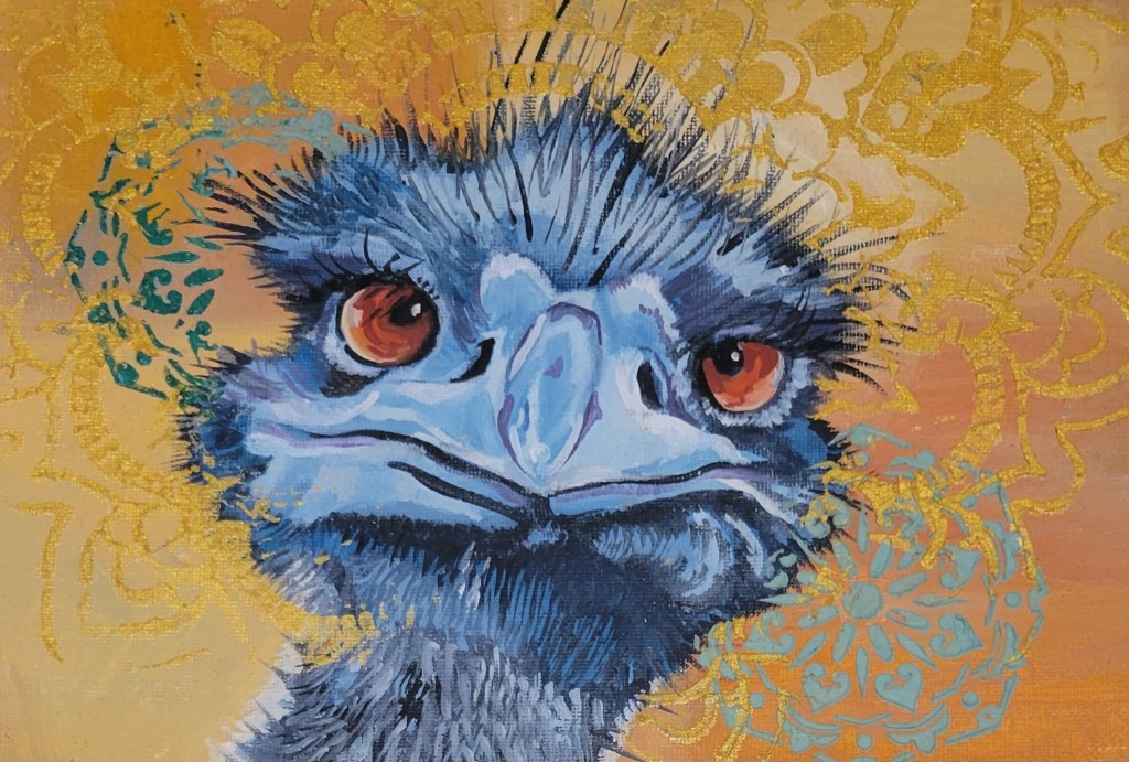 Embellished Species Paintings: Abstract Realist Animal Art