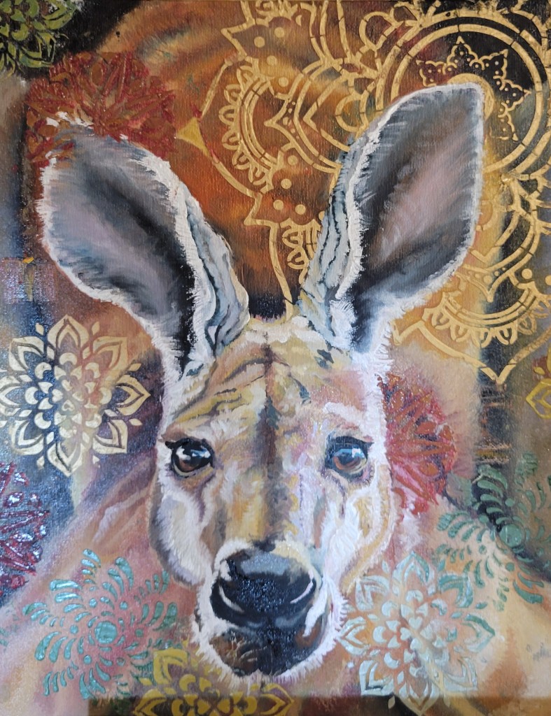 Embellished Species Paintings: Abstract Realist Animal Art
